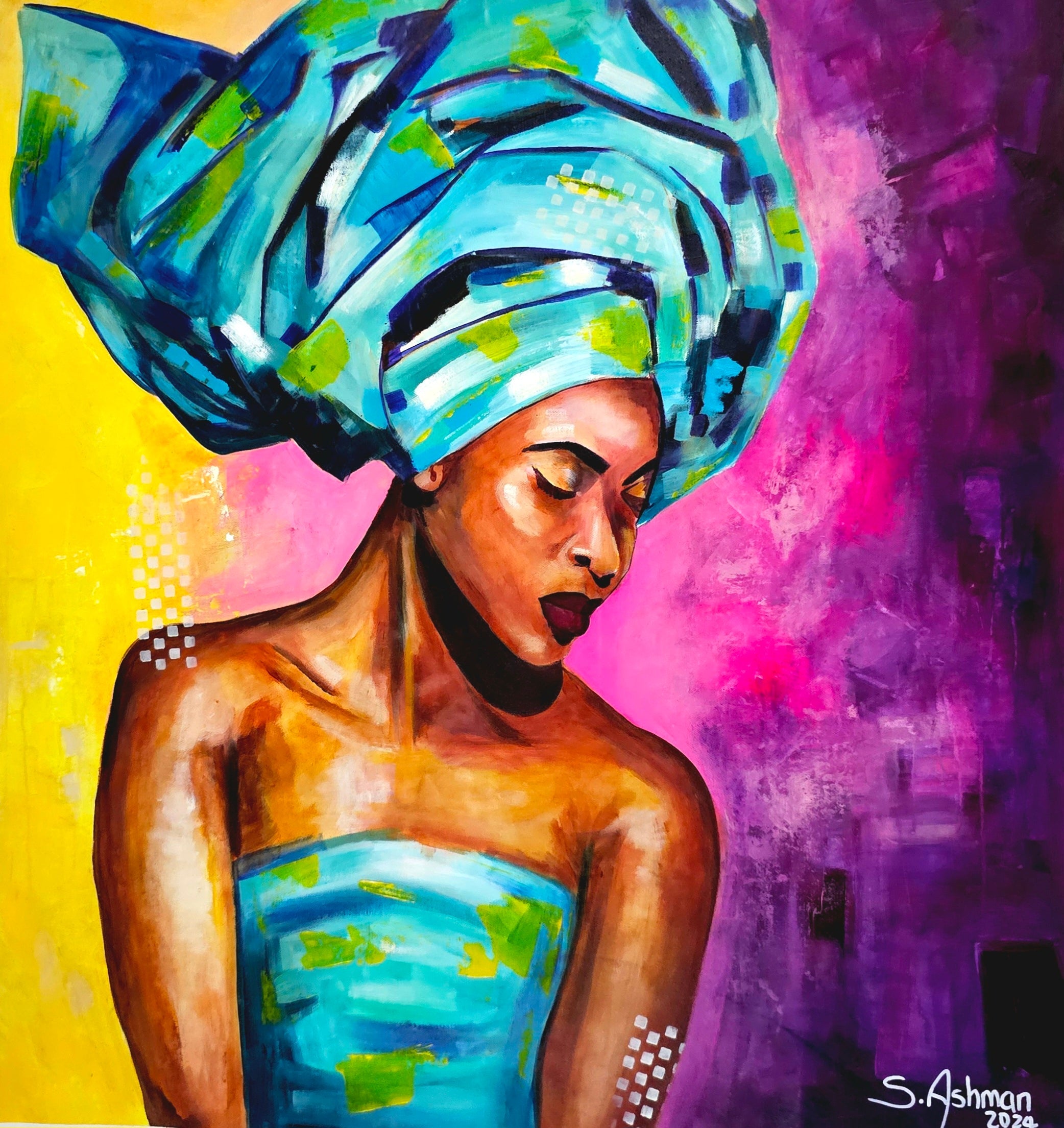 African Lines – Shawn Ashman Art